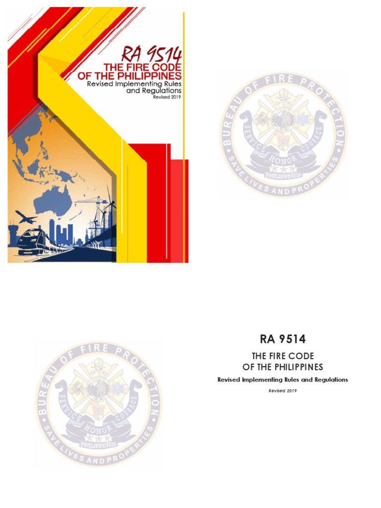 Ra9514 Rirr Rev 2019 Fire Code Landscae | PDF | Fire Safety | Firefighter