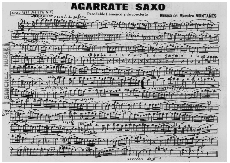 Agarrate Saxo Alto | PDF