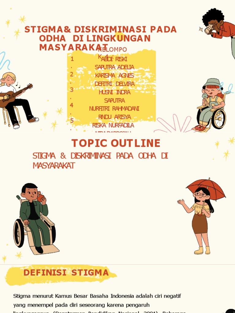Stigma dan Diskriminasi ODHA di Masyarakat | PDF | Ilmu Sosial ...