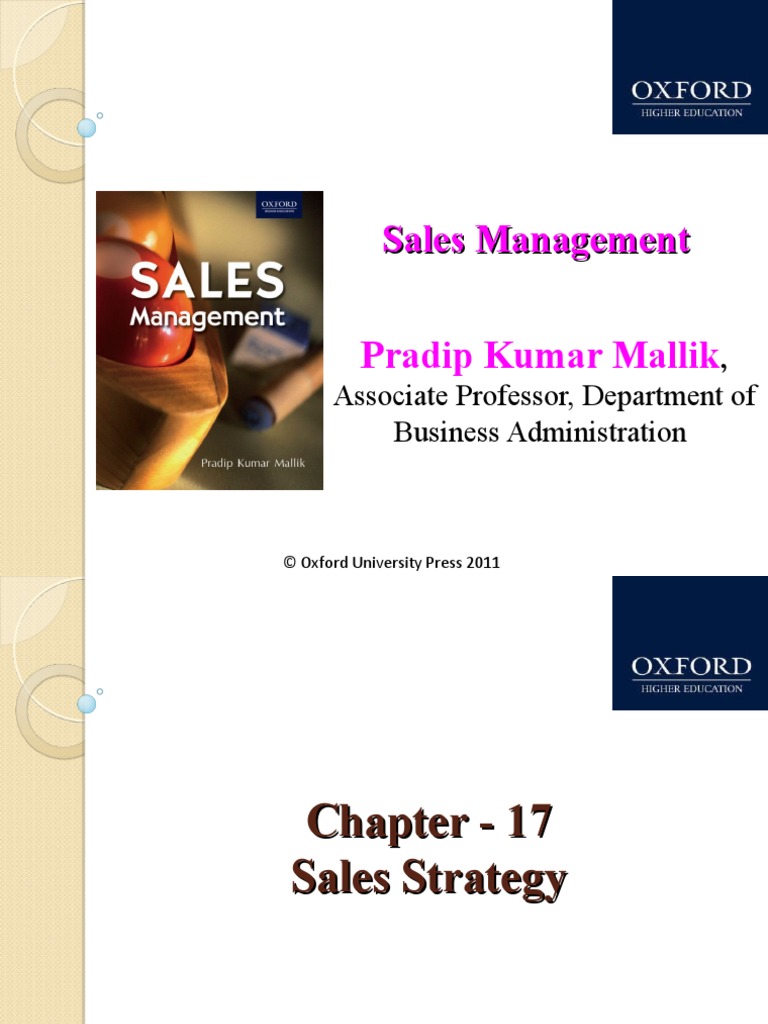 374 33 Powerpoint-Slides 17-Sales-Strategy Chapter 17 Sales Strategy-1 | PDF | Sales | Marketing