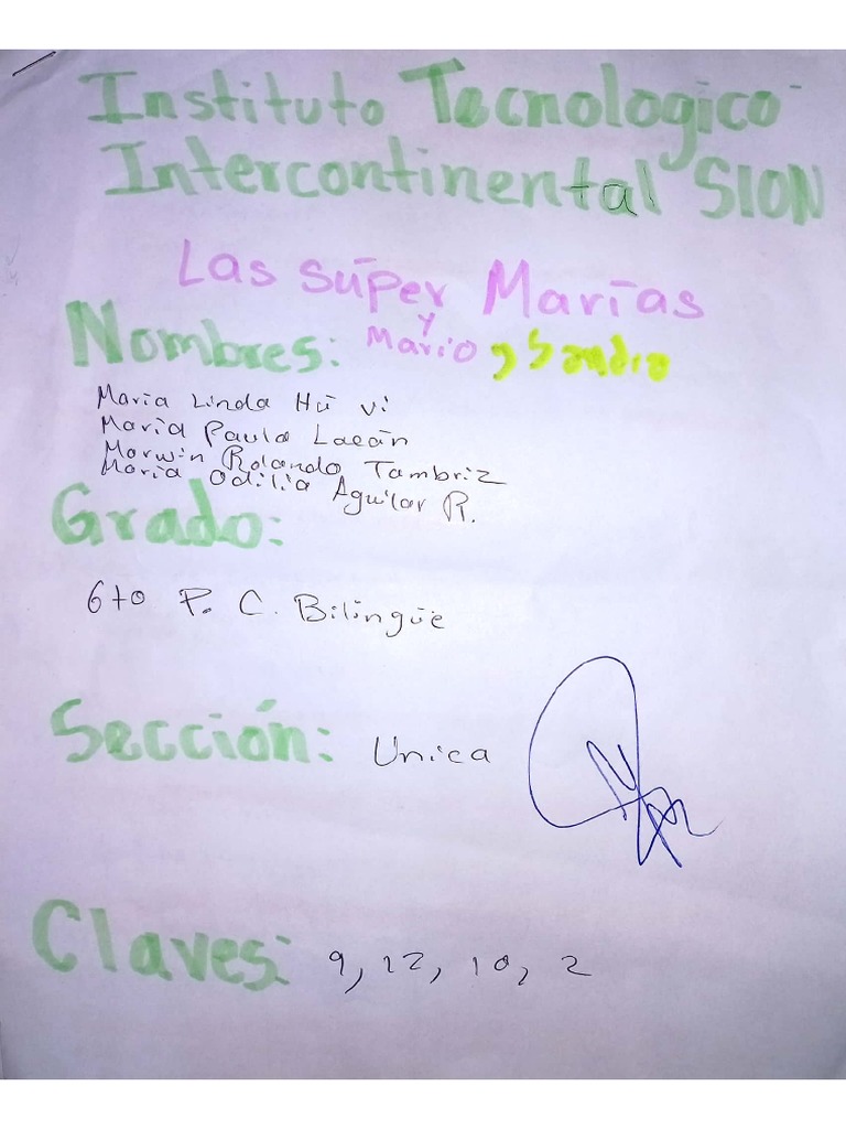 Términos matemáticos | PDF