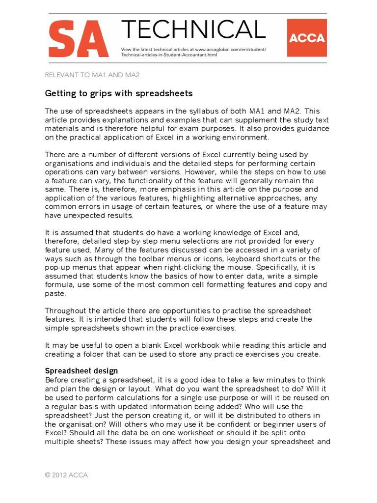 Spreadsheet | PDF | Spreadsheet | Microsoft Excel