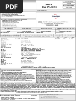 Bill of Lading CCL Cargo Container Line - CANS19058826 | PDF | Freight ...