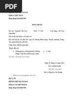 TOA THUOC đầy đủ | PDF