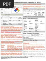 MSDS - Asam Klorida (HCL) PDF | PDF