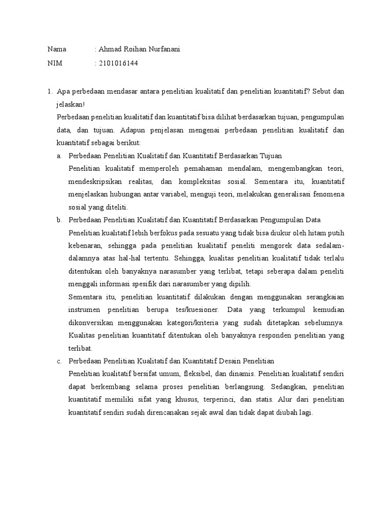 Jawaban Uts Fix | PDF