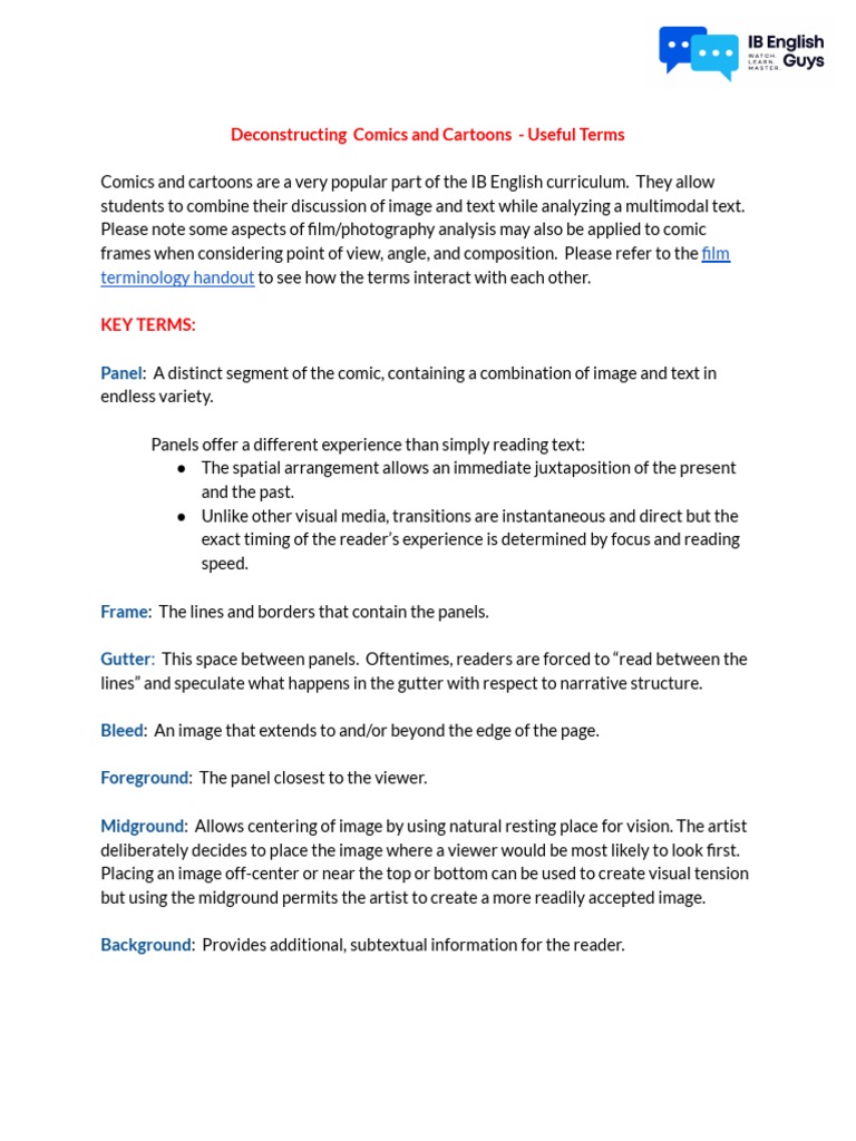 Comics and Cartoons | PDF | Comics