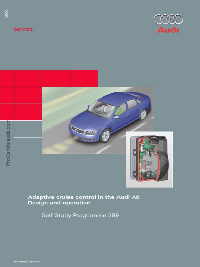 SSP 289 Adaptive Cruise Control in The Audi A8 | PDF | Radar | Doppler Effect