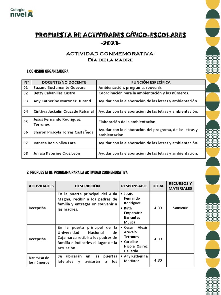 Día De La Madre Pdf