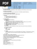 Science 5 Weather Disturbances DETAILED LESSON PLAN | PDF | Eye (Cyclone) | Tropical Cyclones