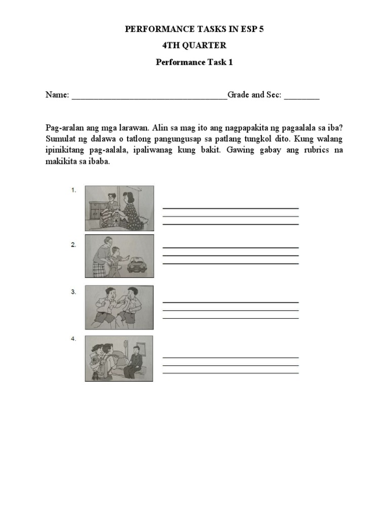 Performance Task No. 1 | PDF