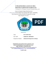 Contoh Cover Laporan Kegiatan PKL | PDF | Karier & Perkembangan