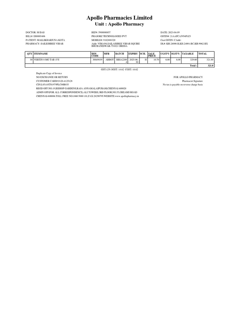 Medibuddy 1681130165224 | PDF