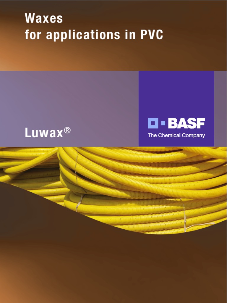 BC Luwax PVC Evd409e | PDF | Extrusion | Polyvinyl Chloride