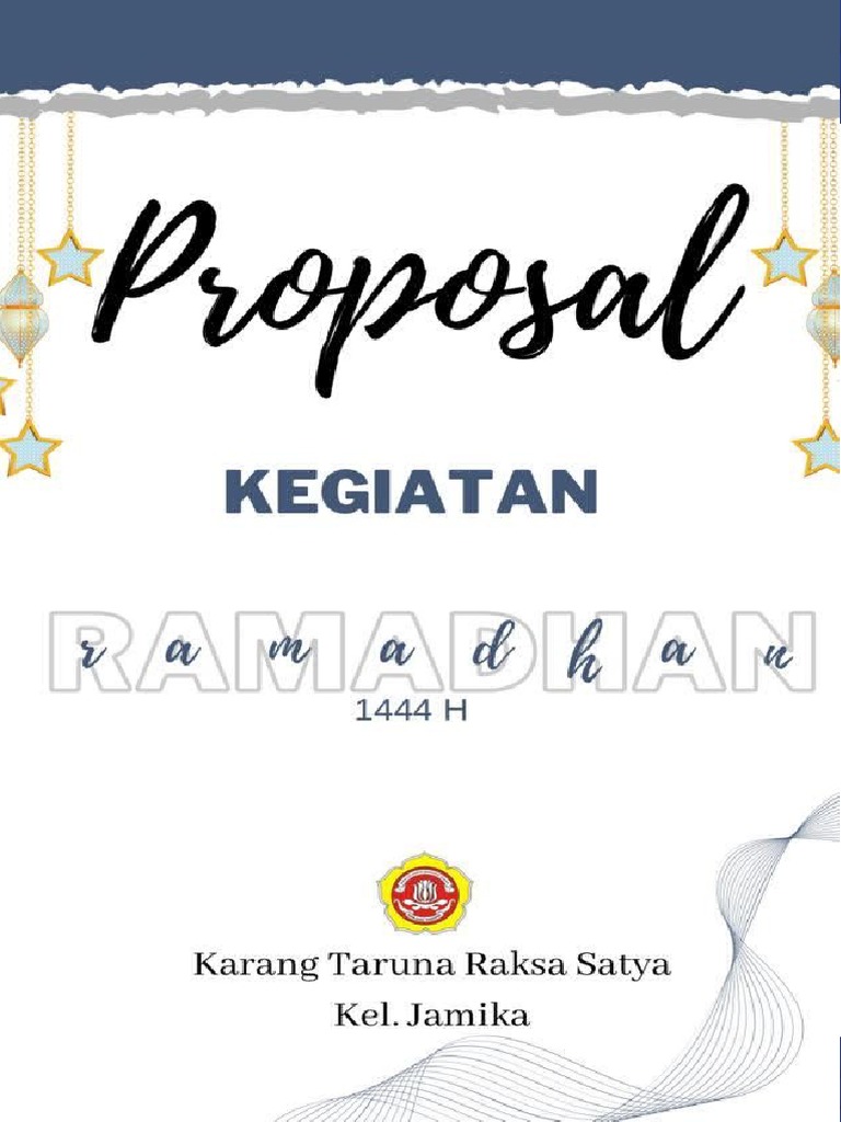 Proposal Kegiatan Ramadhan Kel. Jamika | PDF