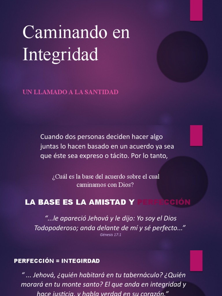 Caminando en Integridad 105 9 | PDF | Gracia divina | Dios