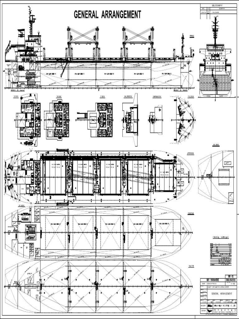General Arrangement Handy 10 | PDF