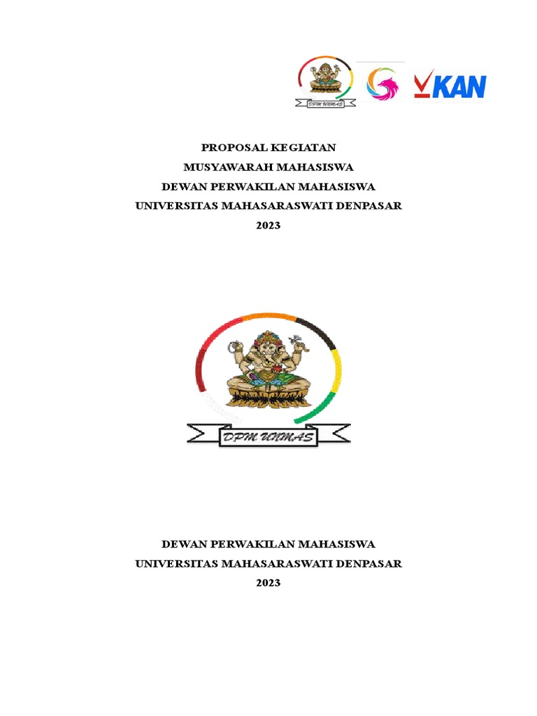 Proposal Musma 1 | PDF