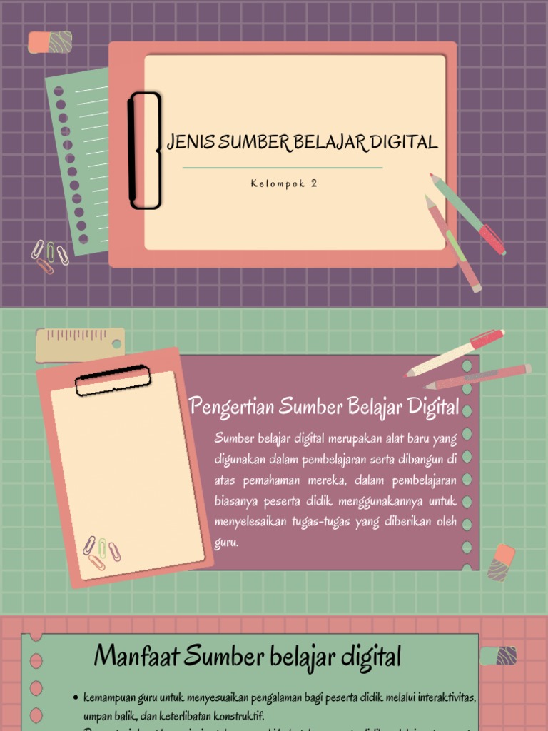 Sumber Belajar Digital | PDF | Karier & Perkembangan