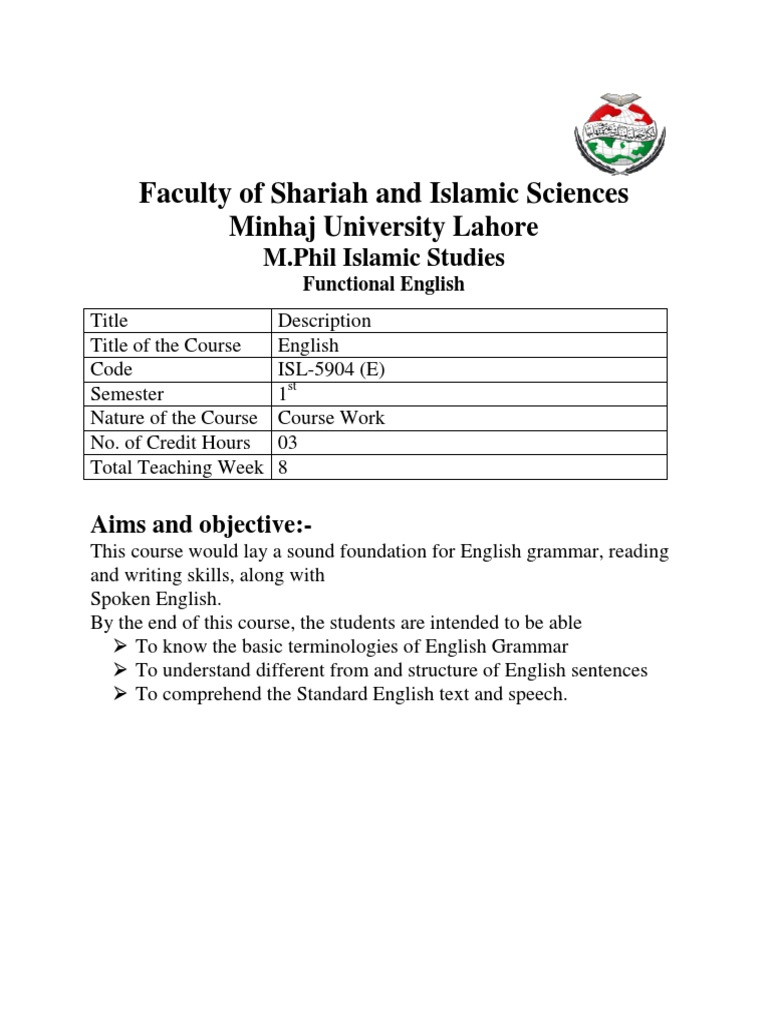 Functional English Final | PDF | English Language | Grammar