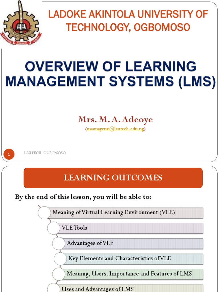 Overview of LMS | PDF | Learning | Cognitive Science