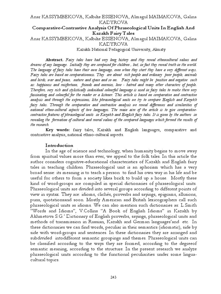 28 Anar Kassymbekova Kalbіkе Essenova Almagul Maimakova Galina Kadyrova - Comparatіvе ...