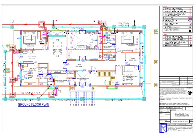 Mb-Plumbing - Drainage Layout - Ground Floor | PDF
