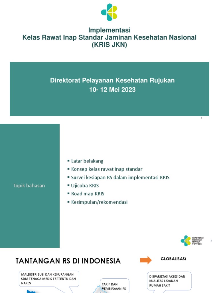 Kelas Rawat Inap Standar KRIS JKN | PDF