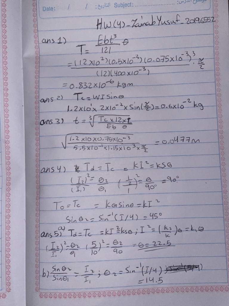 Zainab Yusuf 20196552 Hw4 | PDF