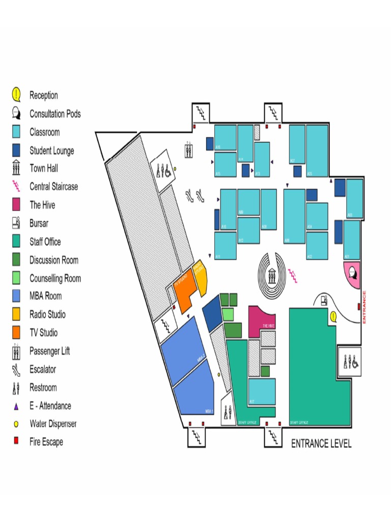 PSB City Campus (Main Wing) Floor Plan | PDF