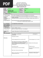 Lesson Plan-Rotation of Earth | PDF | Rotation | Earth