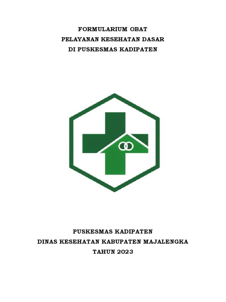 Formularium Obat Puskesmas Kadipaten 2023 Pdf