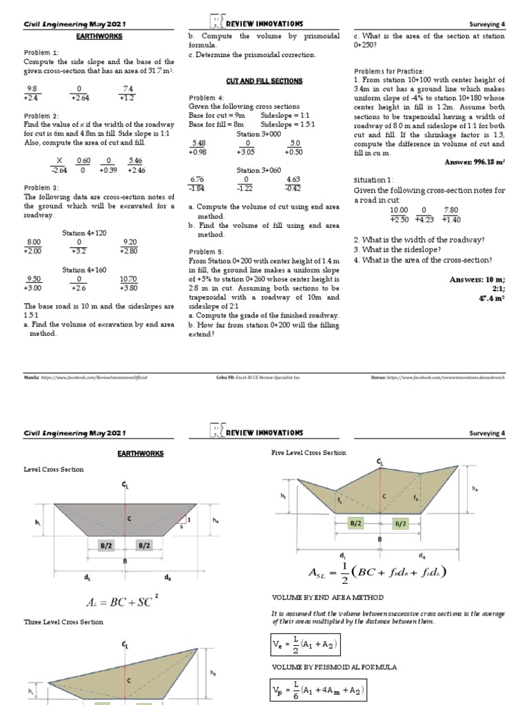 Surveying 4 | PDF | Area | Elementary Mathematics