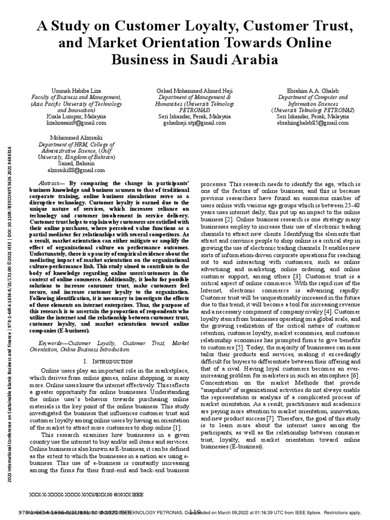 Saudi Arabia's Online Business Dynamics | PDF | E Commerce | Marketing