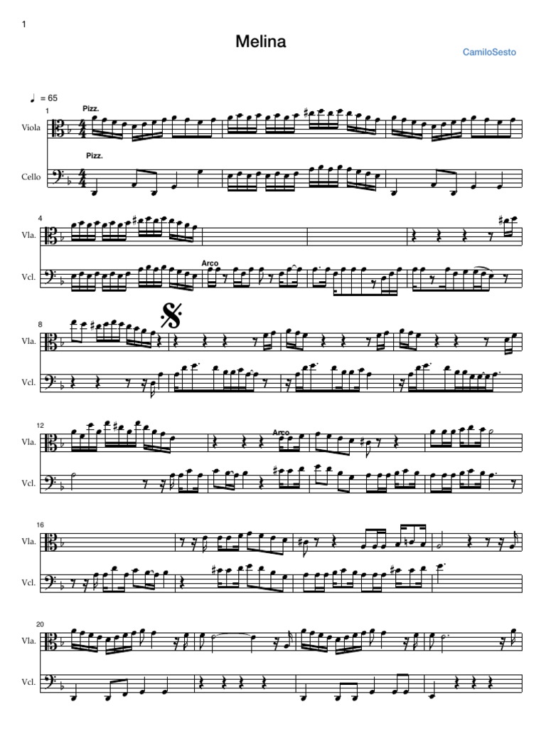 Melina | PDF | Musical Instruments | Music Production