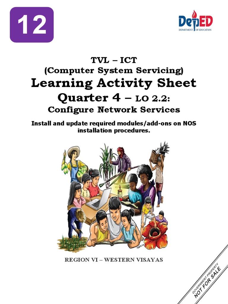 ICT CSS12 Q4 LAS2 Week-3-4 | PDF | Active Directory | Remote Desktop Services