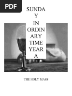Catholic Order of Mass | PDF | Mass (Liturgy) | God The Father