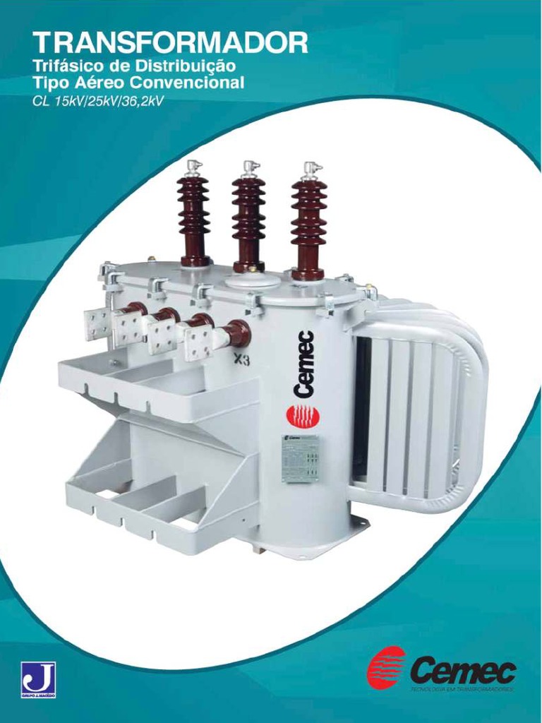 Catálogo Transformador - Trifasico - Aéreo - convencional-CEMEC | PDF