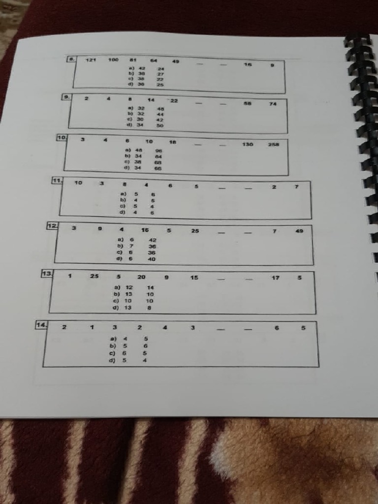 TEST 16 PNT Test de Rationament Numeric | PDF