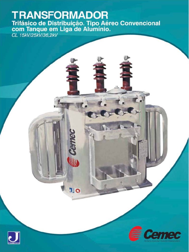 Catálogo Transformador - Trifasico - aluminio-CEMEC | PDF