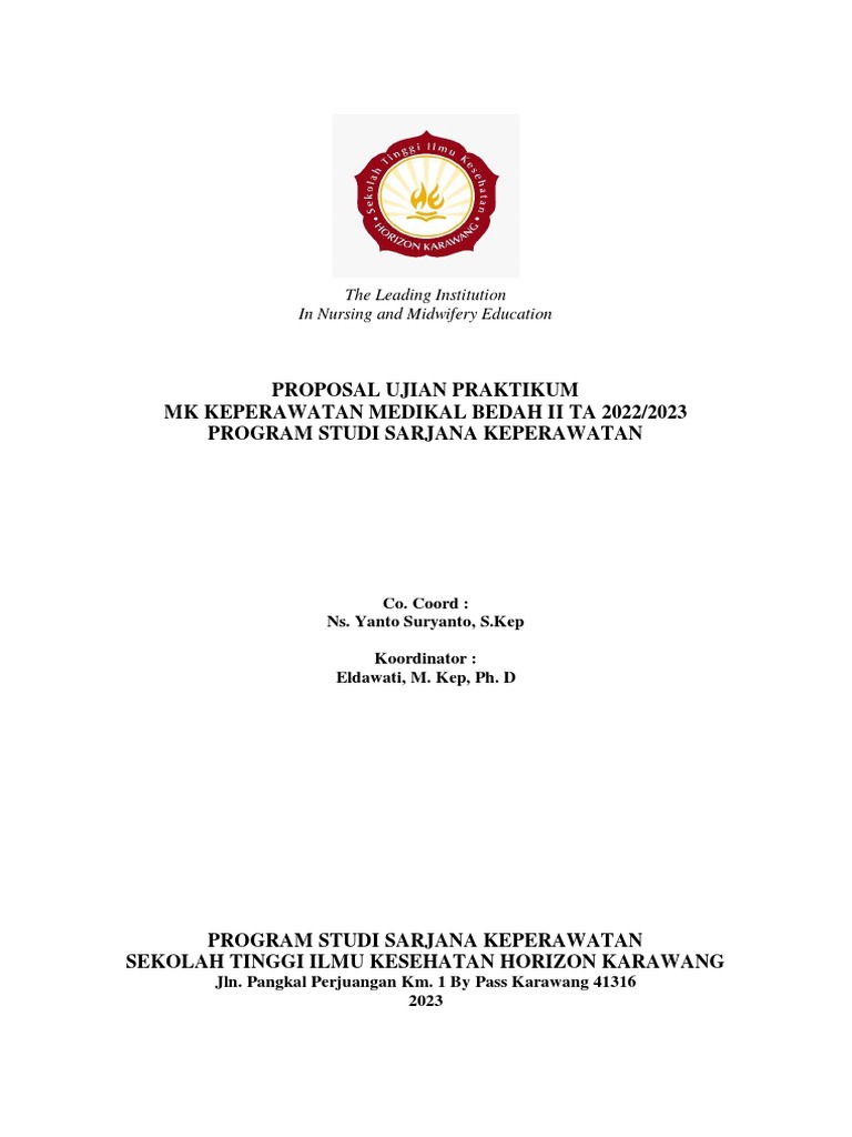 Proposal Uji Prasat MK KMB II TA 22-23 | PDF