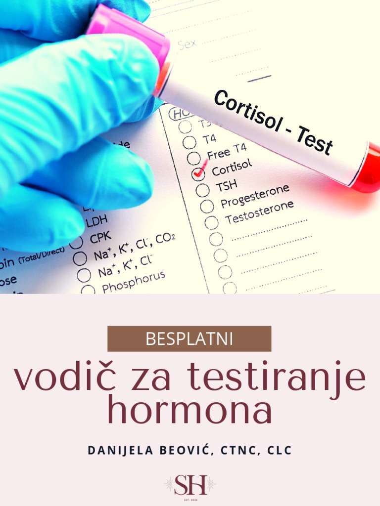 Vodic Za Testiranje Hormona - Sretni Hormoni | PDF