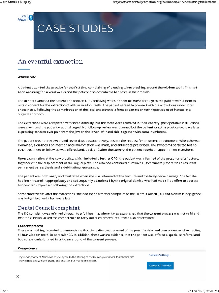 An Eventful Extraction | PDF | Law | Technology & Engineering