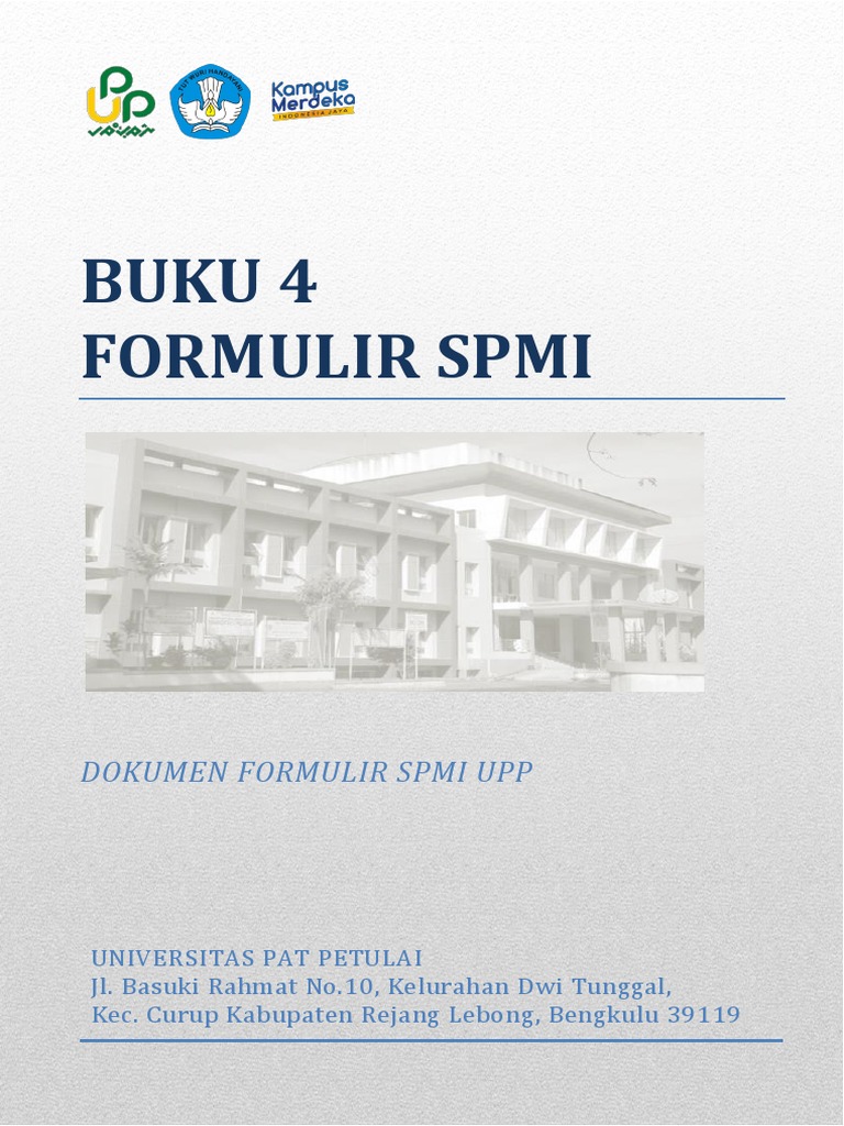 BUKU 4 FORMULIR SPMI UPP | PDF