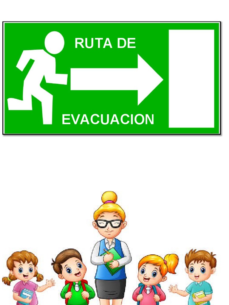 Señalizacion De Ruta De Evacuación Pdf