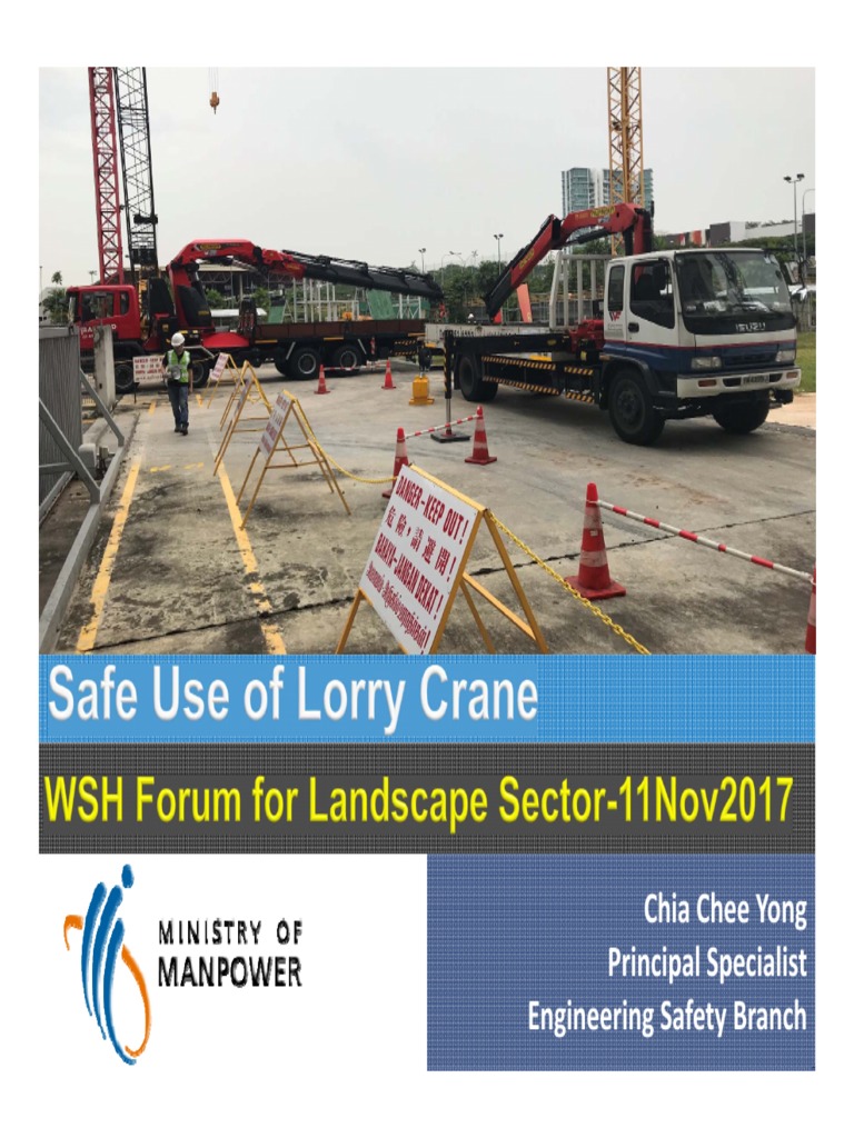 Safe Use Lorry Cranes Loader | PDF | Crane (Machine) | Truck