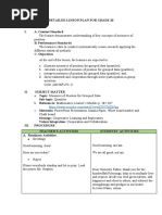Lesson Plan: Quartiles for Grouped Data | PDF | Quartile | Lesson Plan