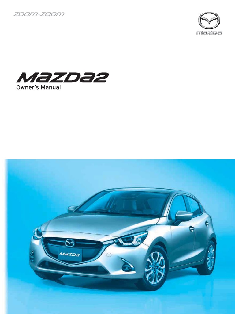 Mazda 2 2017 Owner's Manual PDF | PDF | Airbag | Trunk (Car)