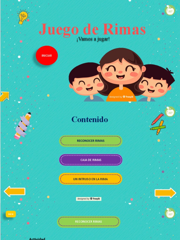 Juegos de rima | PDF