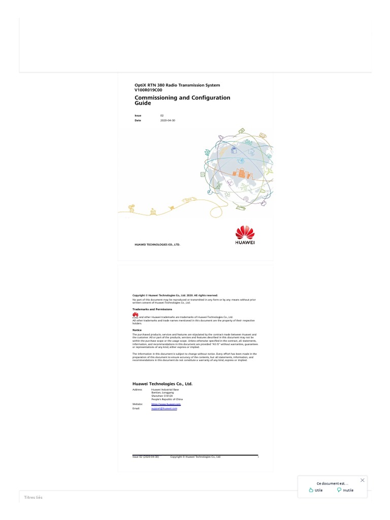 RTN 380 V100R019C00 Commissioning and Configuration Guide - PDF ...